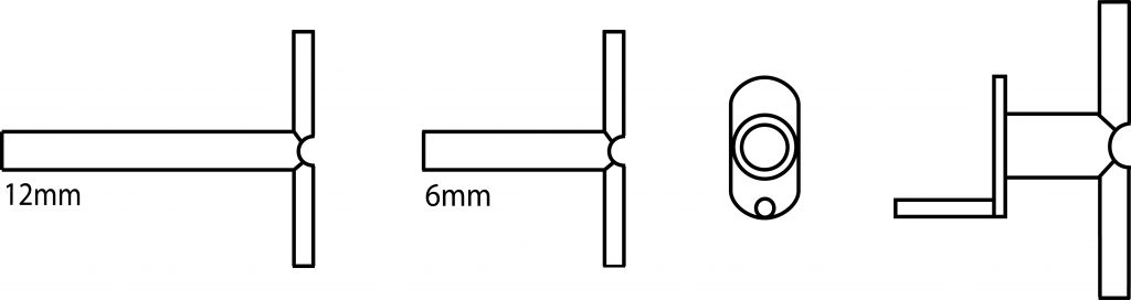 INVOTEC VENT TUBE T-GROMMET - Mednom